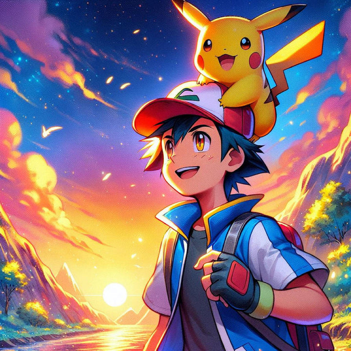 Pikachu Diamond Painting | Pokemon Diamond Painting | 20% Off Discount ...