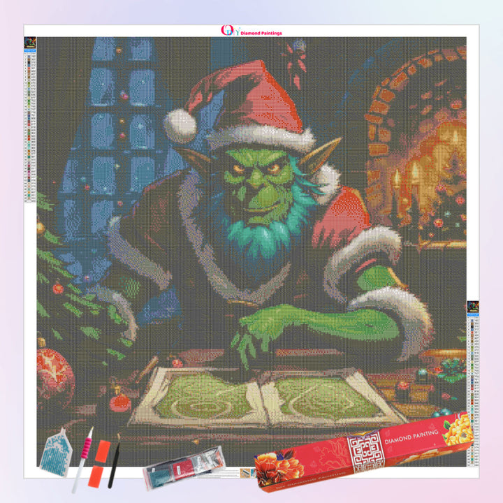 Grinch Road Map Diamond Painting Kits for Adults 20% Off Today – DIY ...