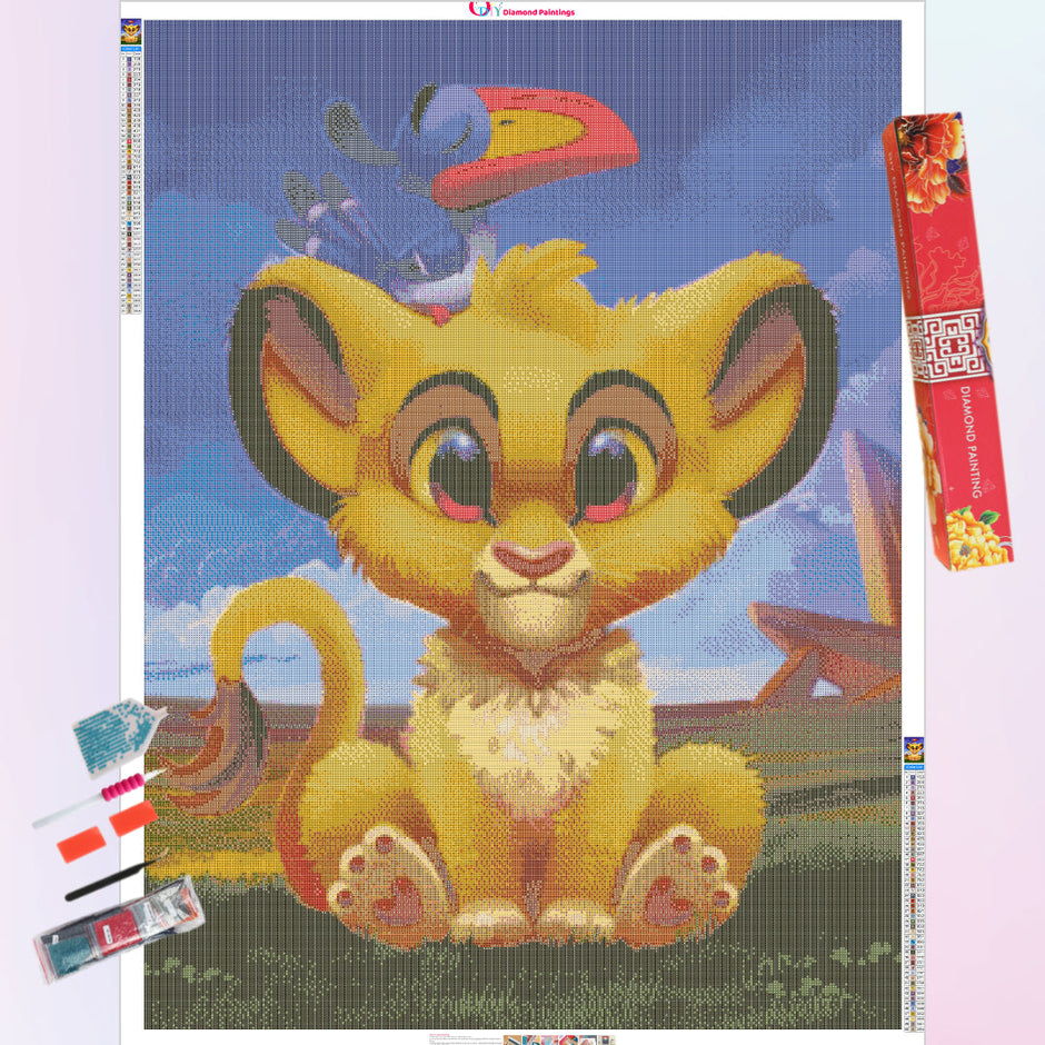 Lion King Simba Diamond Painting Kits for Adults 20% Off Today – DIY ...