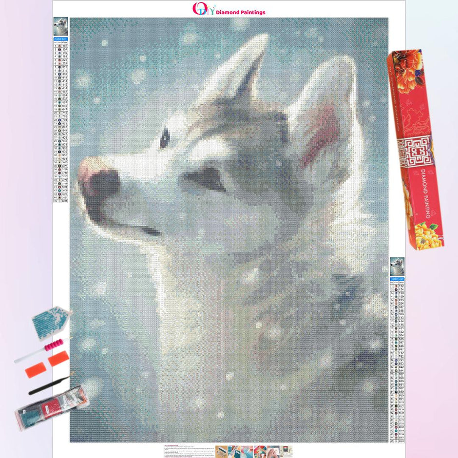 Tender Wolf Diamond Painting Kits 20% Off Today – DIY Diamond Paintings