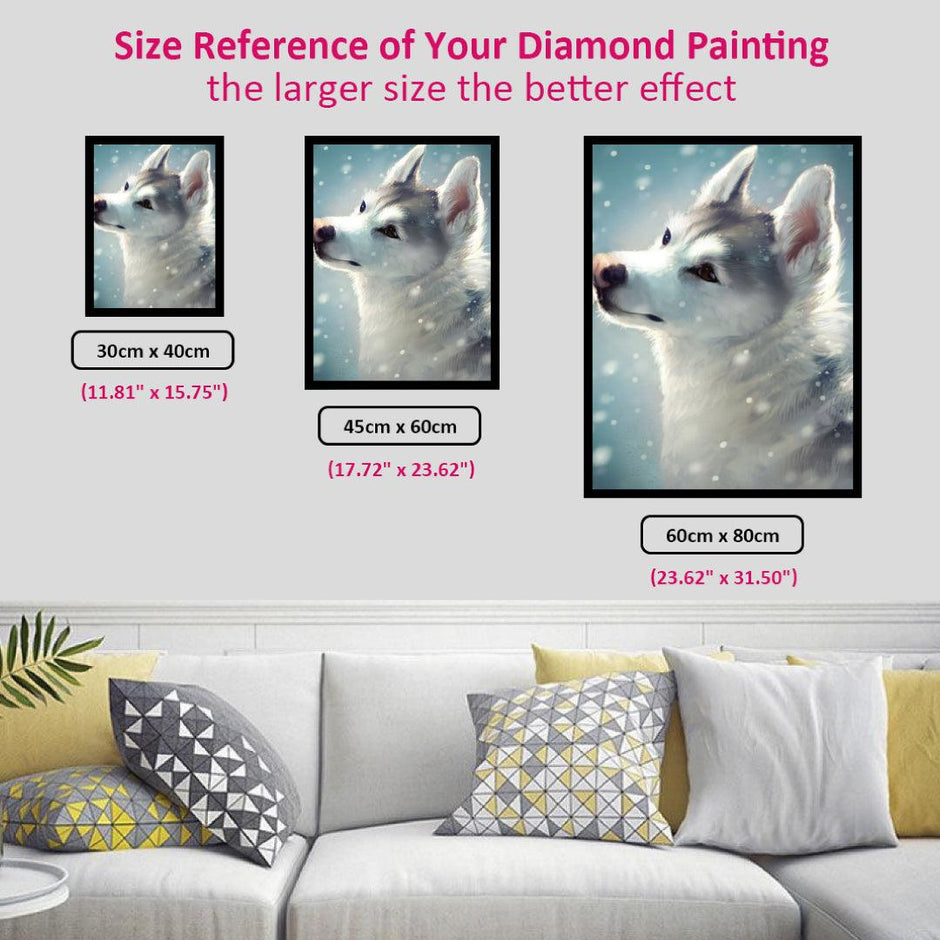 Tender Wolf Diamond Painting Kits 20% Off Today – DIY Diamond Paintings