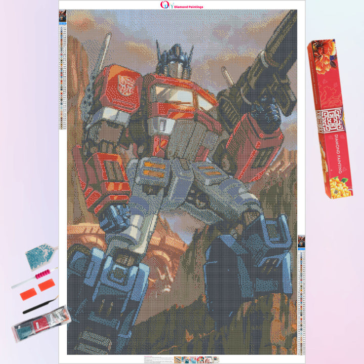 Transformers Diamond Painting | Best Art Craft to Kids | 20% Off Today ...