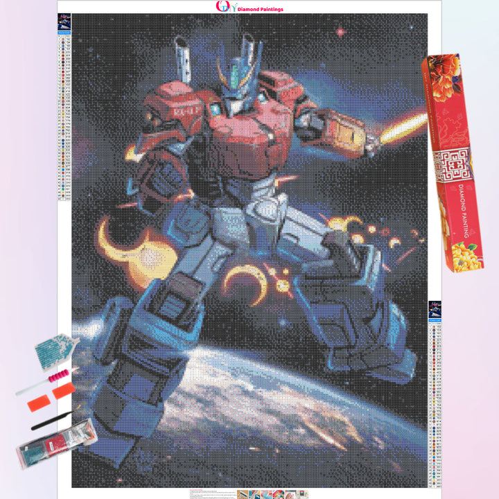 Gundamx Transformers Diamond Painting Kits for Adults 20% Off Today ...