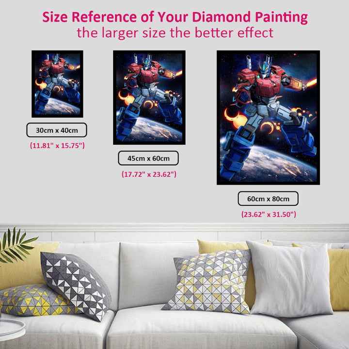 Gundamx Transformers Diamond Painting Kits for Adults 20% Off Today ...