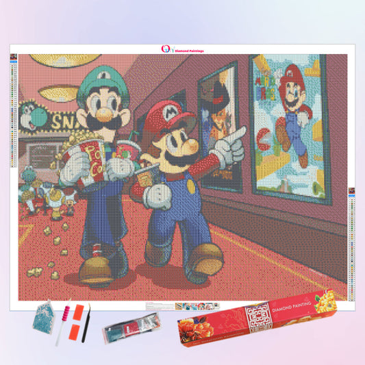 Super Mario – DIY Diamond Paintings